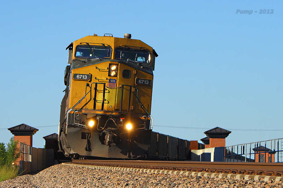 Southbound UP Loaded Coal Train